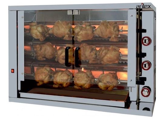 Rotissoire GAZ 3 Broches - AZURA EQUIPEMENT