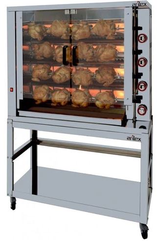 Rotissoire GAZ 4 Broches - AZURA EQUIPEMENT